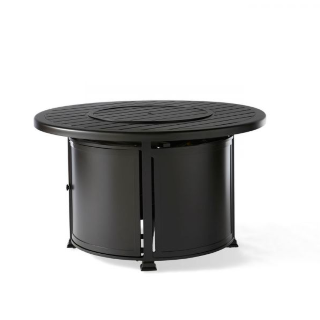 Paso Robles Round Chat Height Fire Table - Backyard Leisure