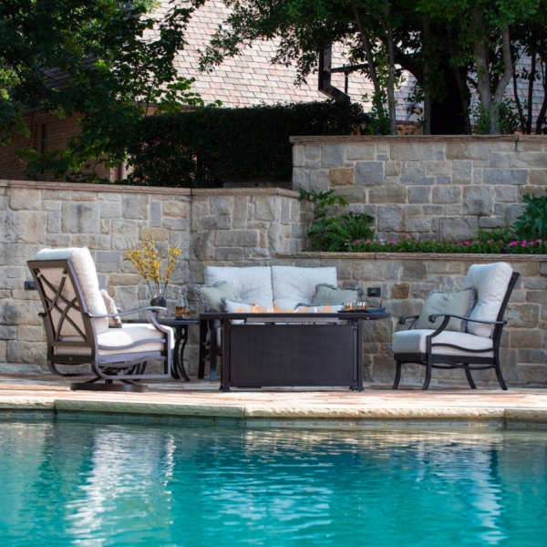 Anthem Spring Swivel Lounge Chair - Backyard Leisure